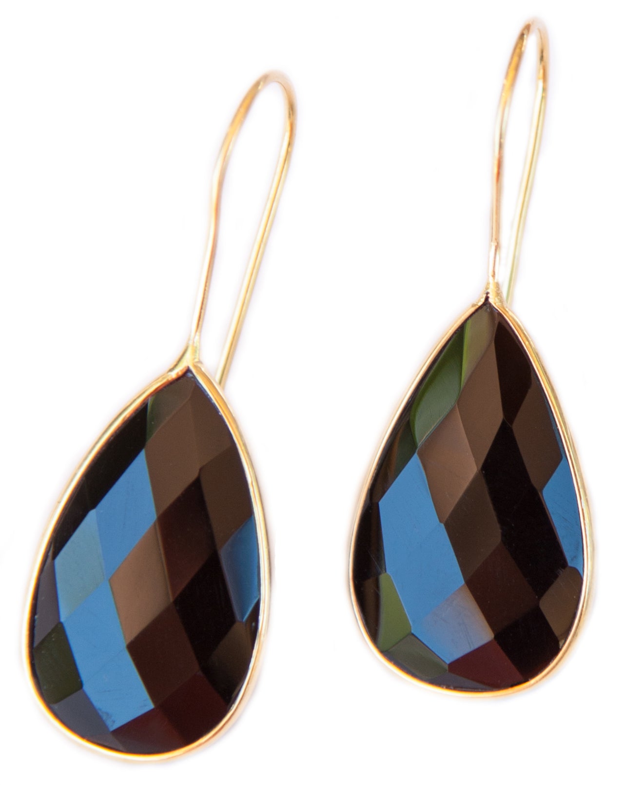 Black onyx teardrop earrings store